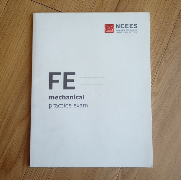 Other | Ncees Fe Mechanical Practice Exam Book | Poshmark